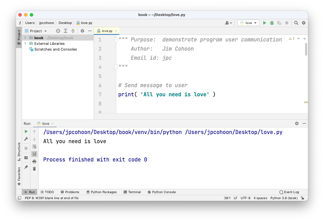 Python Chrestomathics